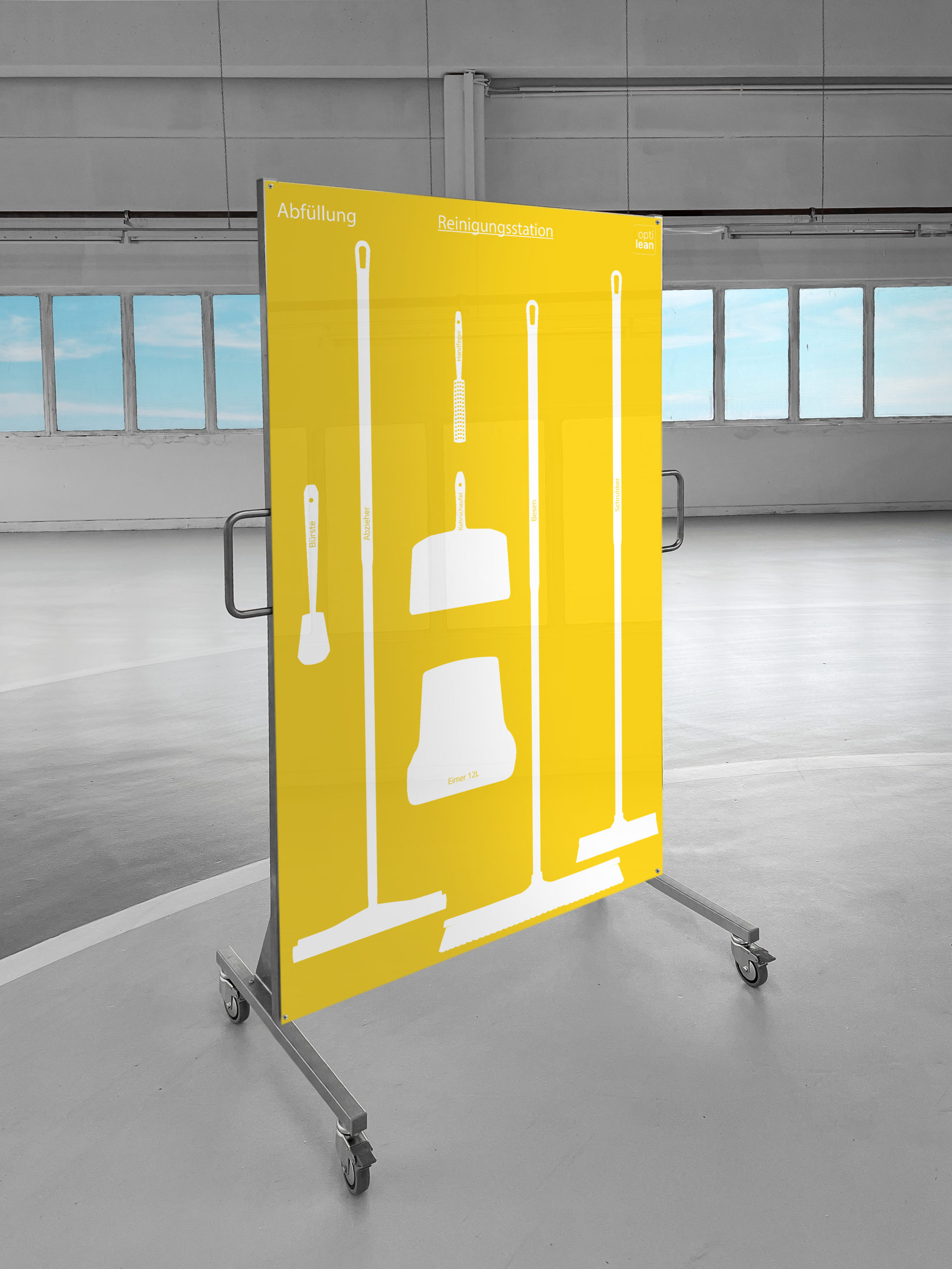 Reinigungsstation anfertigen lassen vom Profi - opti lean